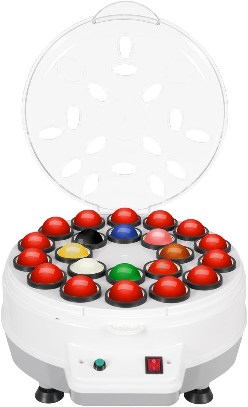 Pool Ball Cleaner and Polisher Machine, Electric Billiard Ball Cleaning ...
