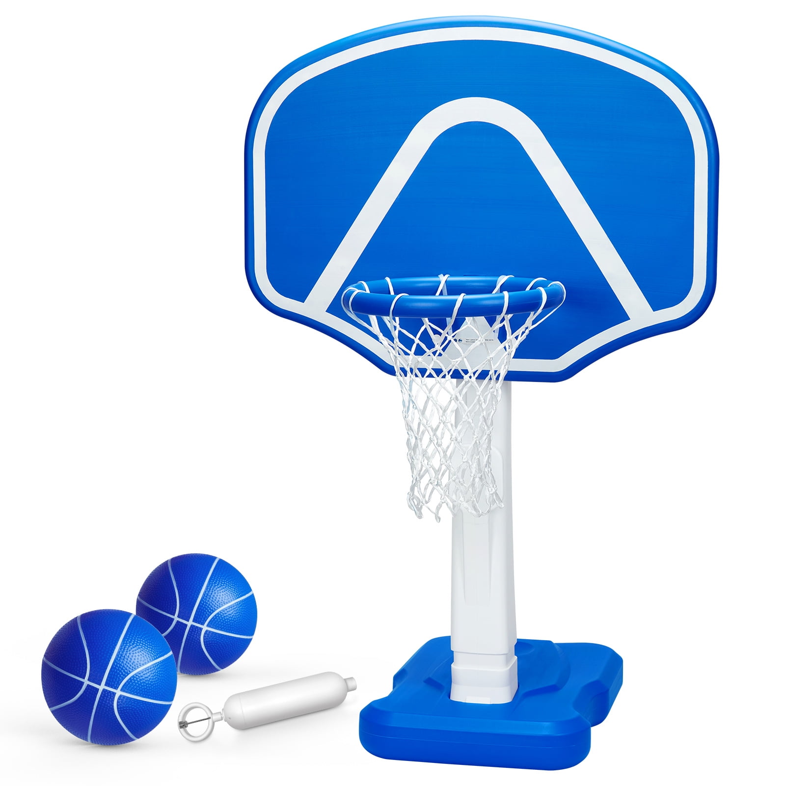 Pool Basketball Hoop, Adjustable Height Poolside Basketball Hoops, Pool ...