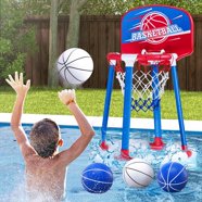 Pool Jam Volleyball/Basketball Combo In Ground Pool Toy - Walmart.com
