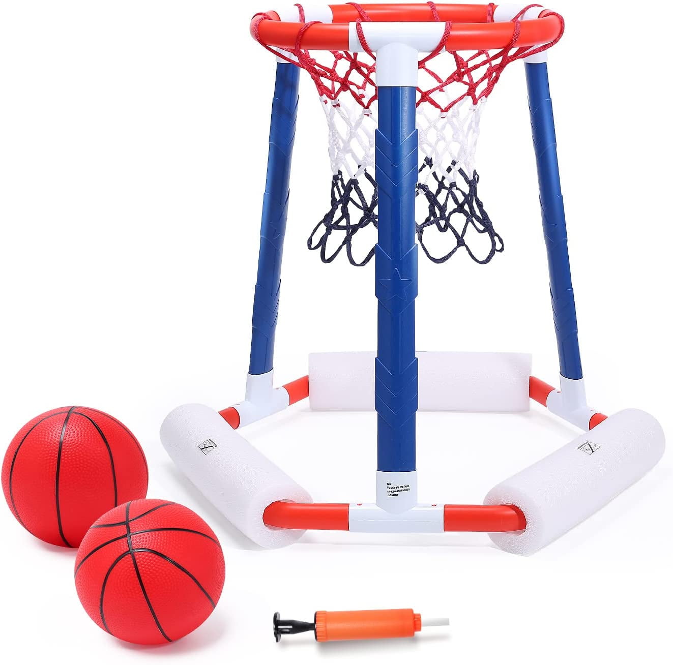 JoyStone Pool Basketball Set with Backboard, Floating Hoop for Pool ...