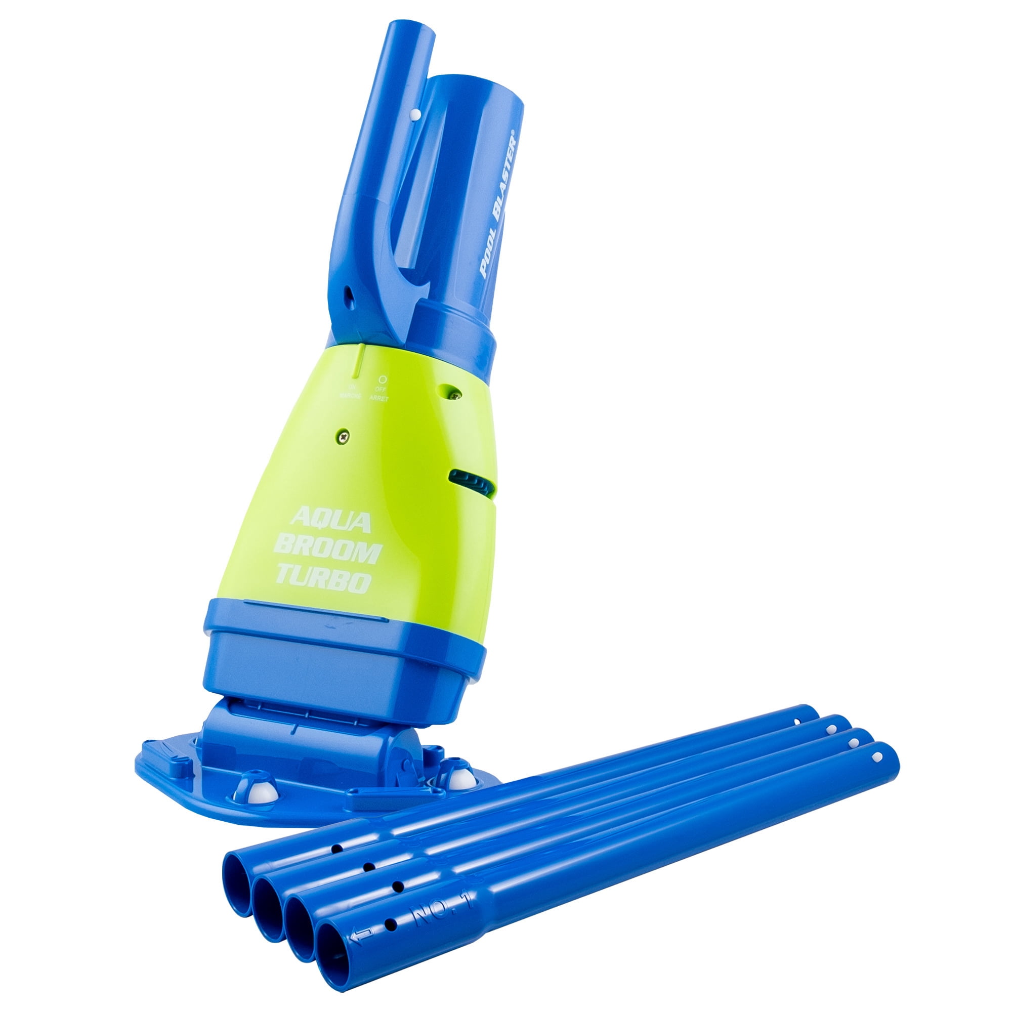 Battery Operated Pool Blaster Aqua Broom Turbo Rechargeable, Wireless ...