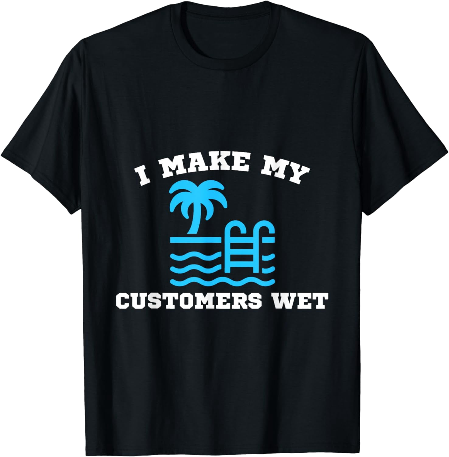 Pool Boy Design for Swimming Pool Service Guy T-Shirt - Walmart.com