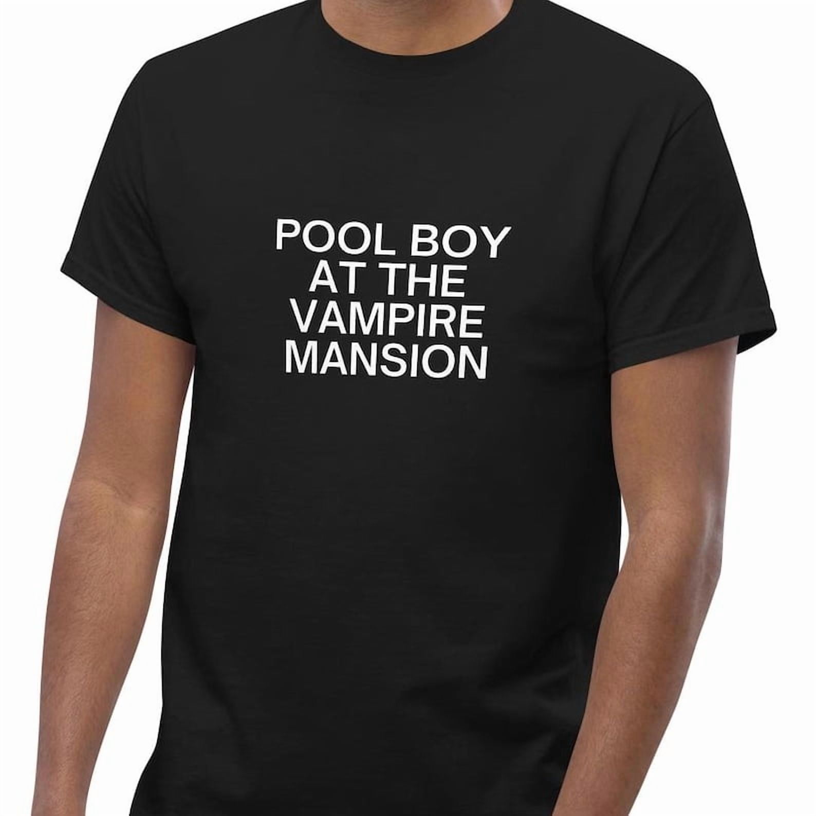 Pool Boy at the Vampire Mansion Shirt | My Chemical Romance Shirt ...