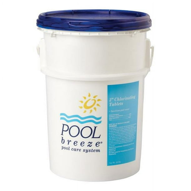 Pool Breeze 3 Inch Chlorinating Tablets (50 lbs) - Walmart Business ...