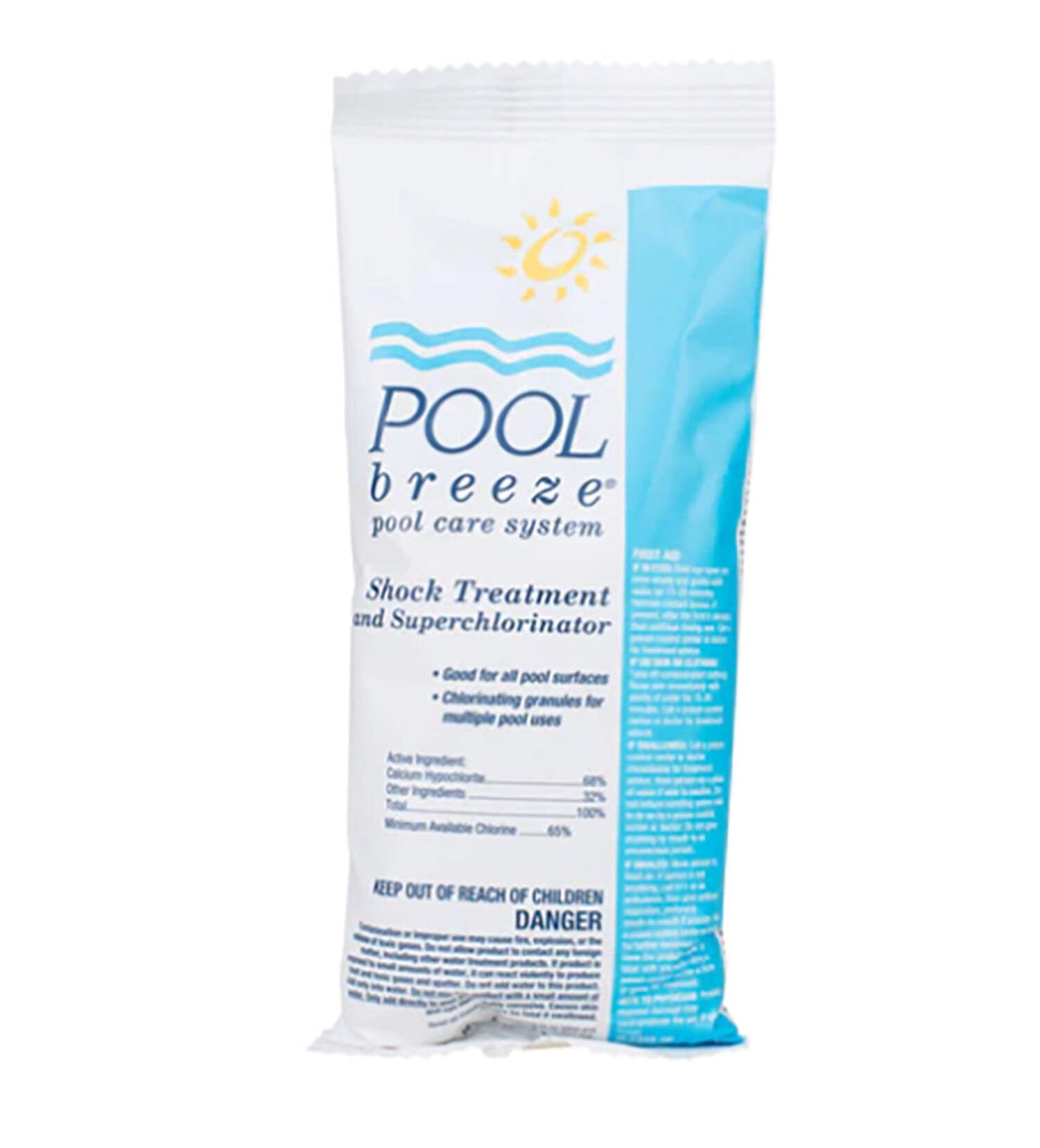 Pool Breeze Chlorine Swimming Superchlorinator and Shock Treatment - 1 ...