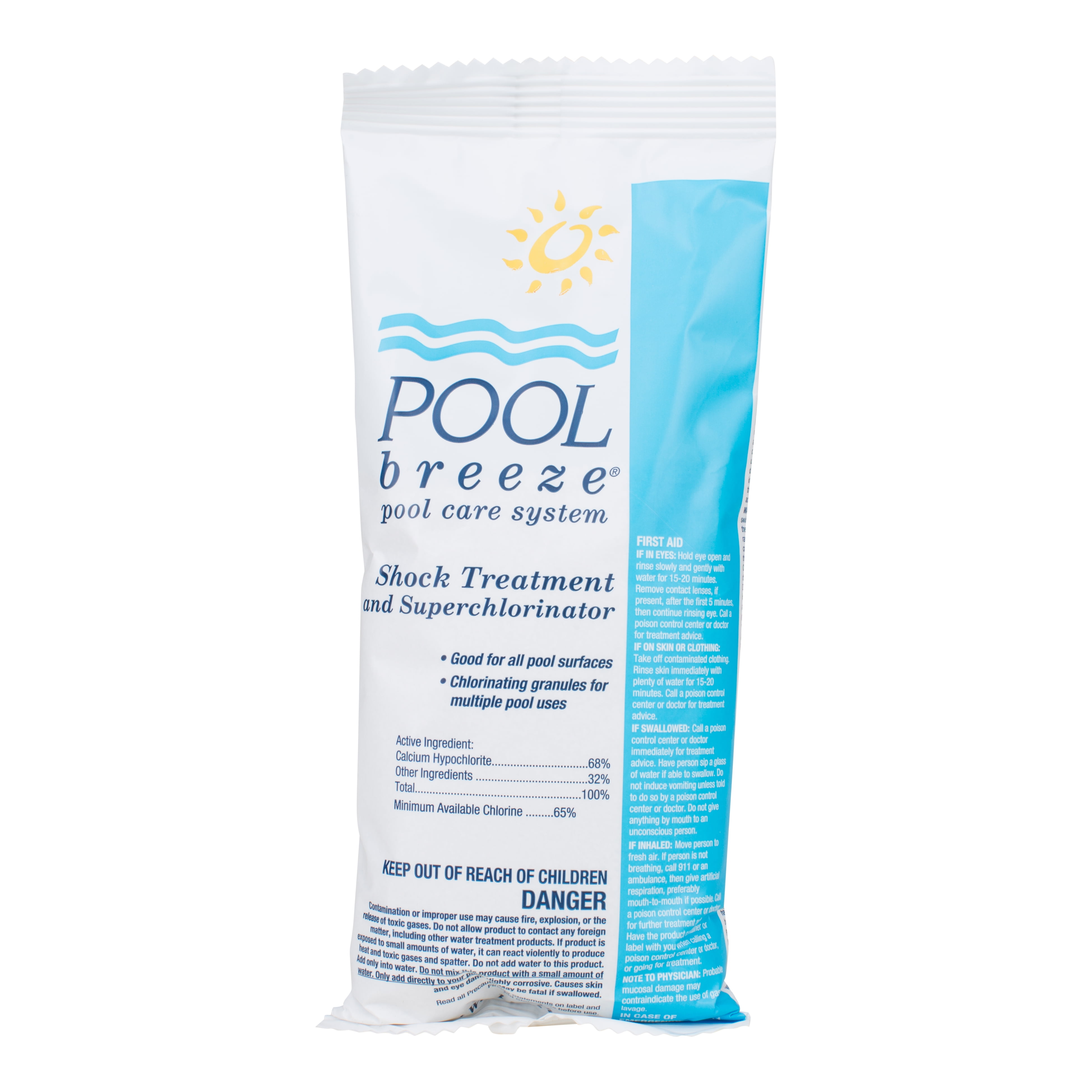 Pool Breeze Shock Treatment and Superchlorinator- 1 lb bag - Walmart.com