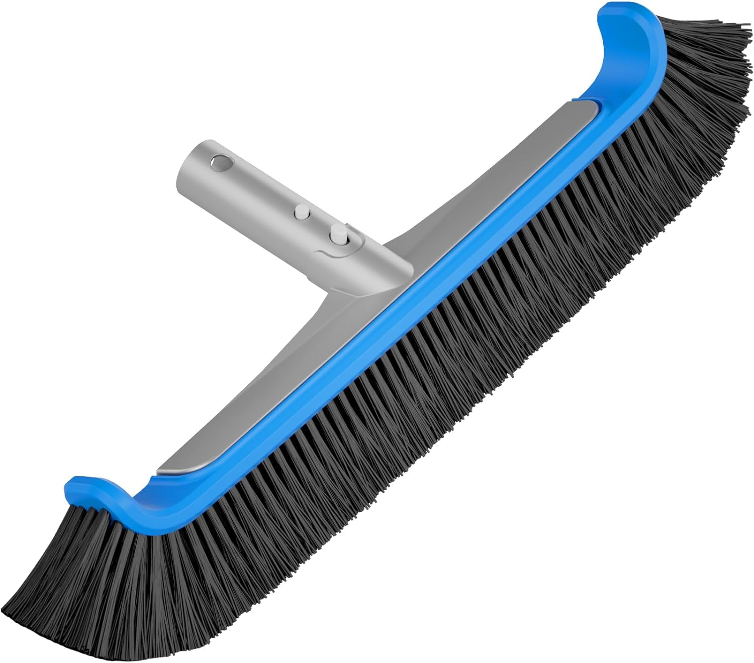 Pool Brush 17.5'' Heavy Duty Swimming Pool Brushes for Cleaning Pool ...