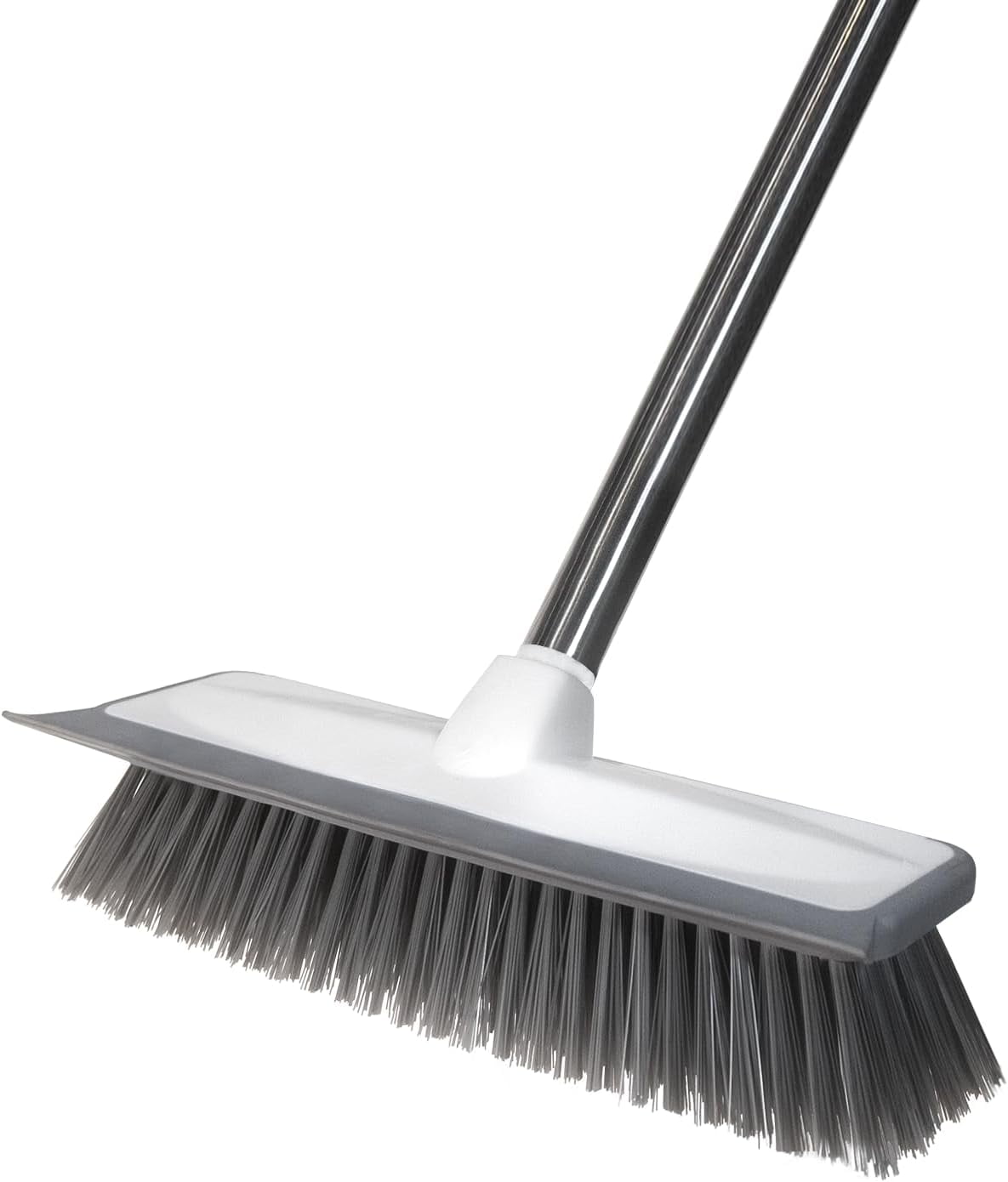 Pool Brush with 56"" Adjustable Long Handle Pool Scrub Brush for ...