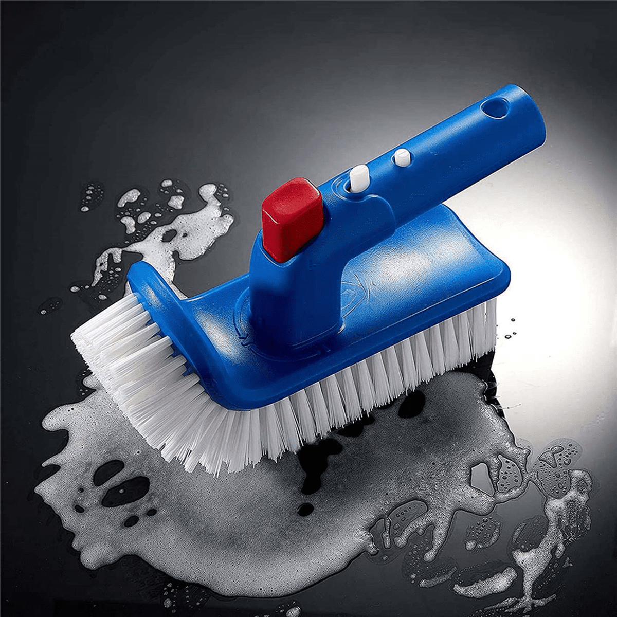 Pool Brush for Step & Corner, Rotatable Hand Scrub Brush, for Pool ...