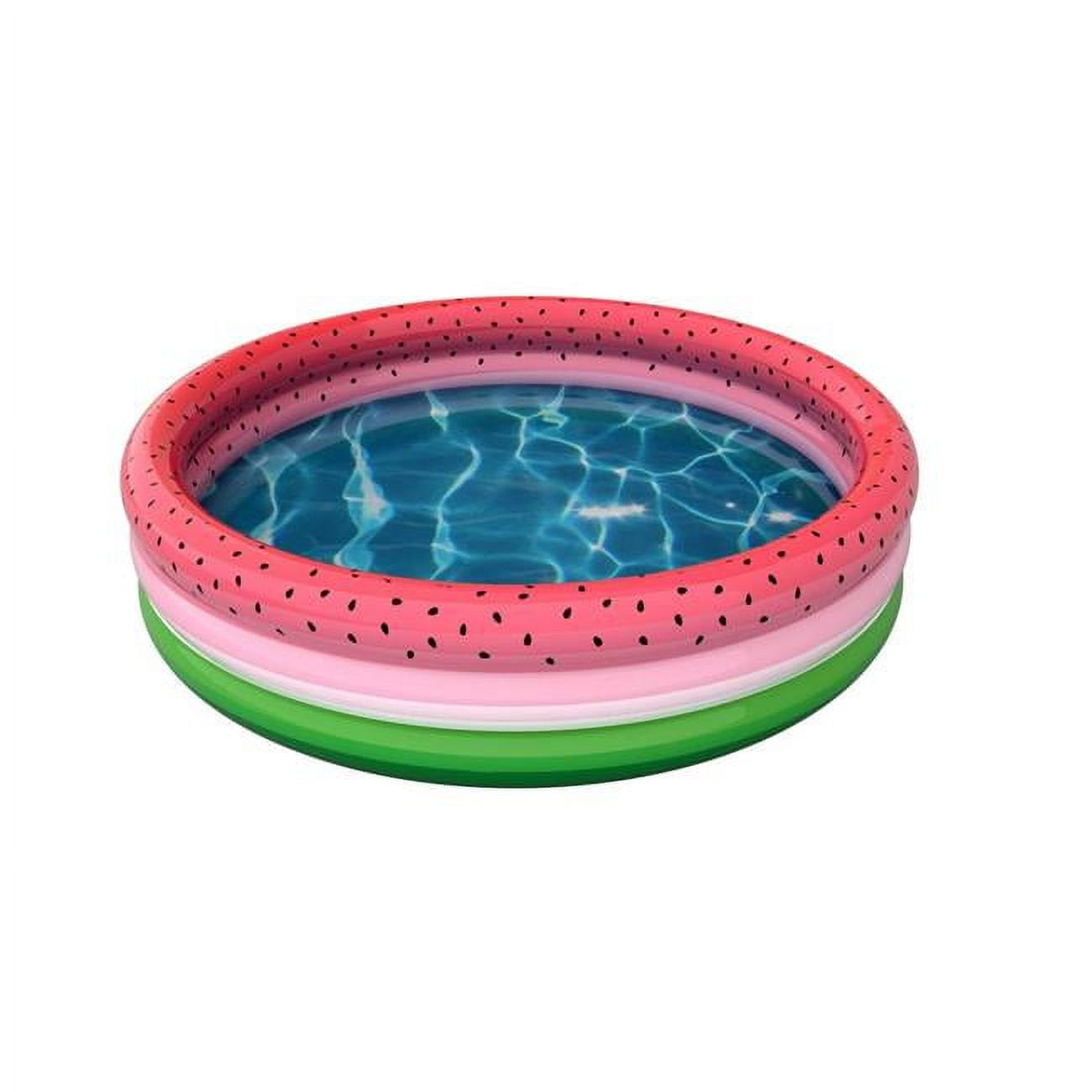 Pool Candy PC6060WM-F 60 x 60 x 15 in. Inflatable Sunning Pool ...