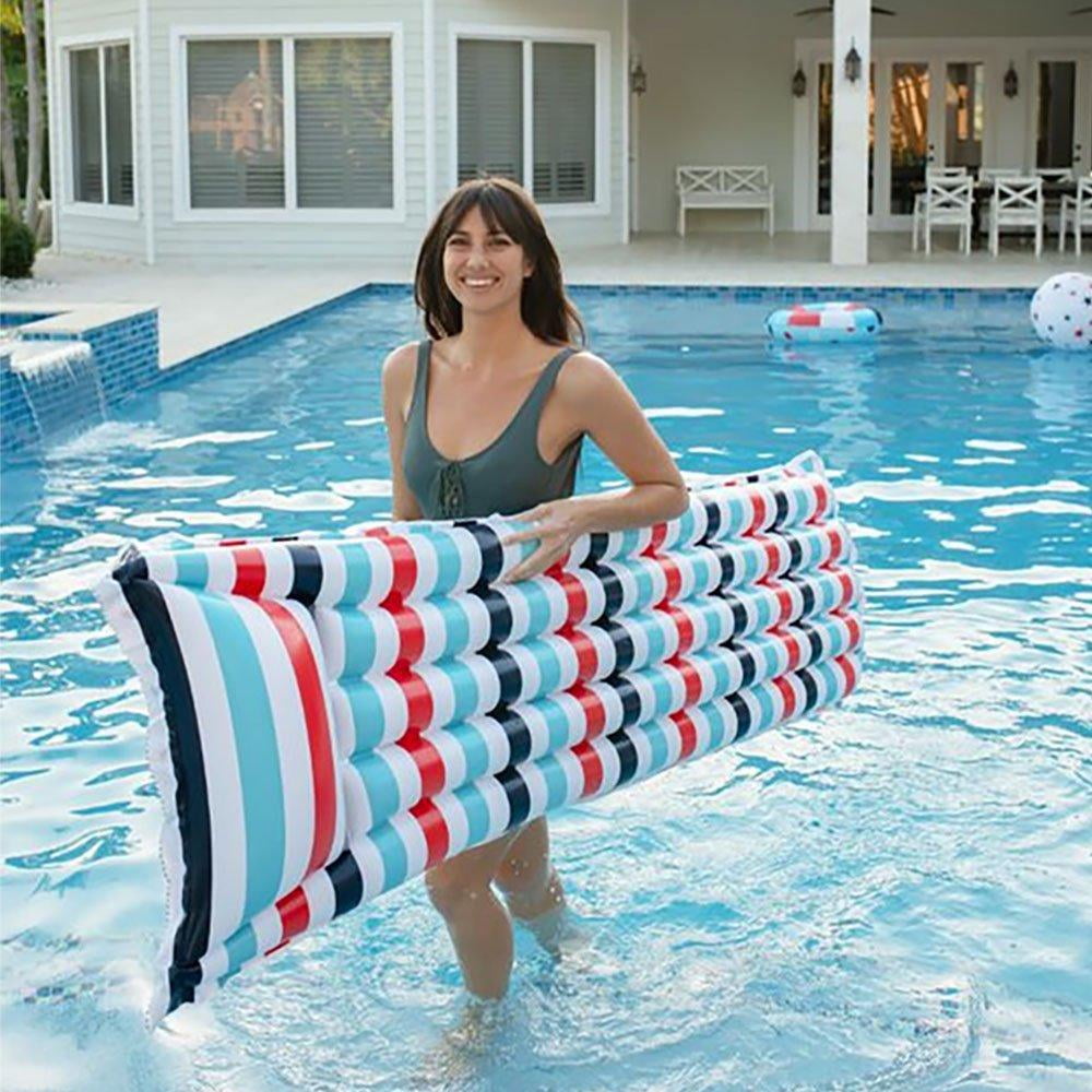 Pool Candy Red, White, and Blue 72 in Stars and Stripes Pool Raft ...
