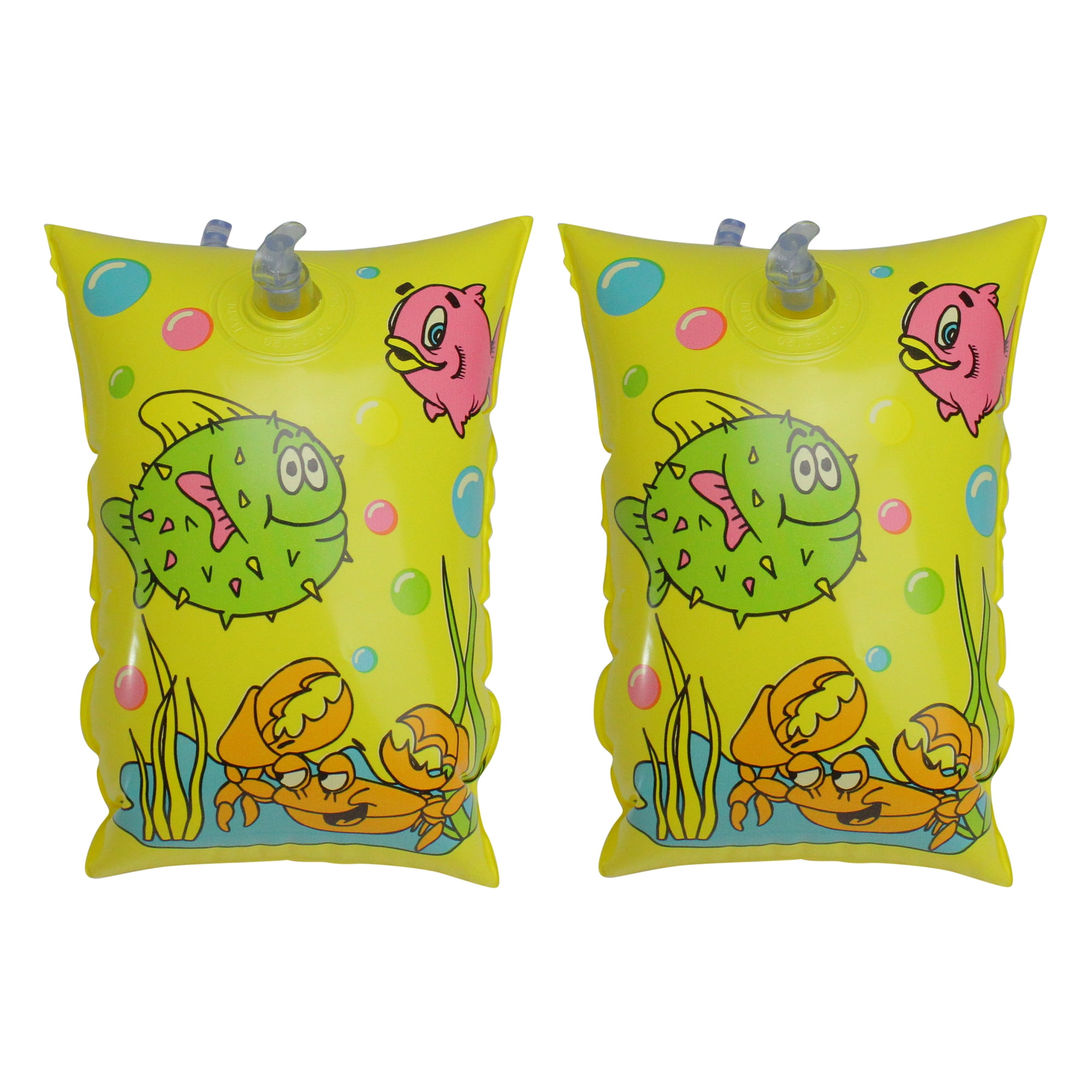 Pool Central 2pc Sea World Inflatable Children's Swimming Pool Arm ...