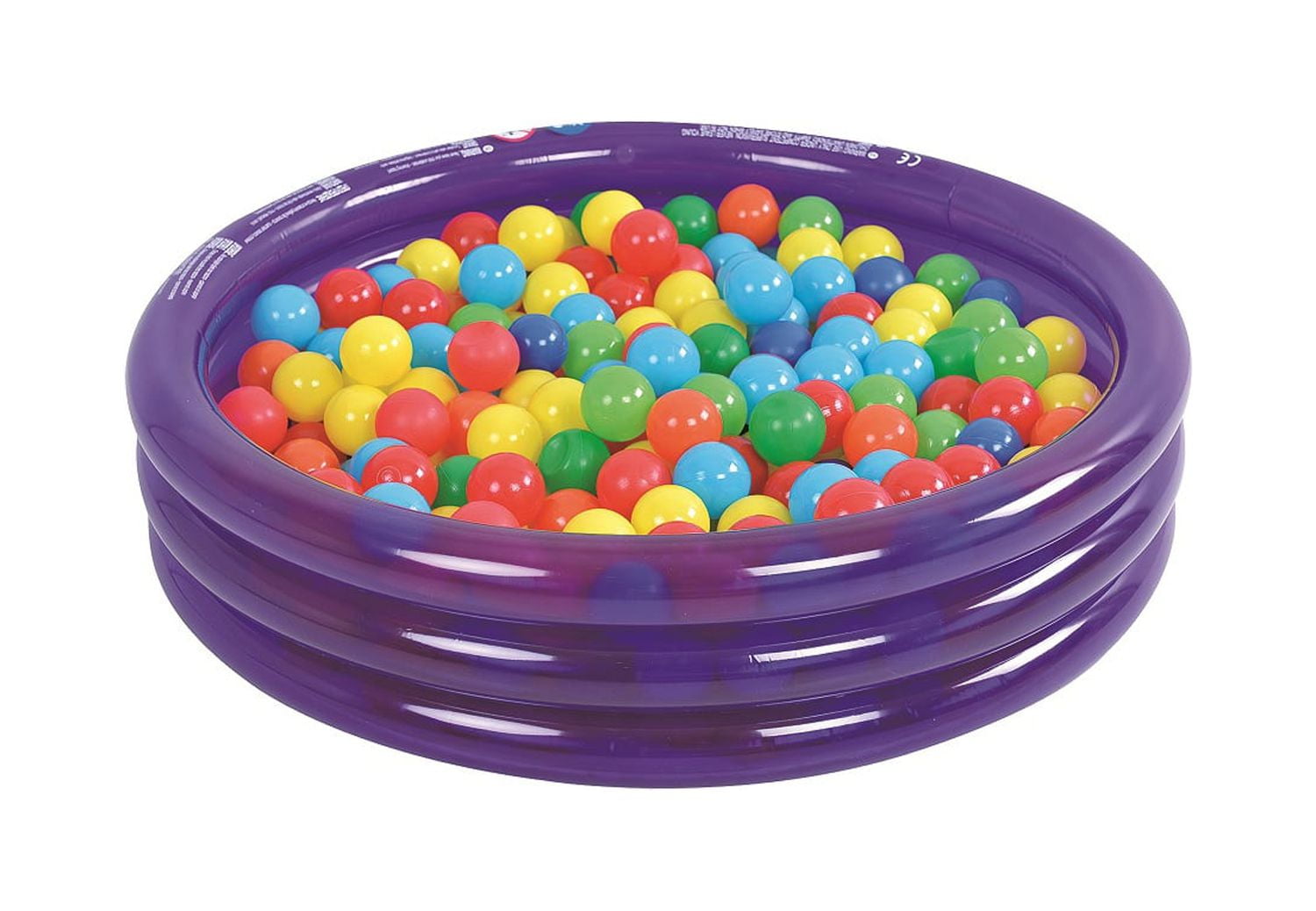 Pool Central 36" Transparent Purple Inflatable Children's Play Pool ...