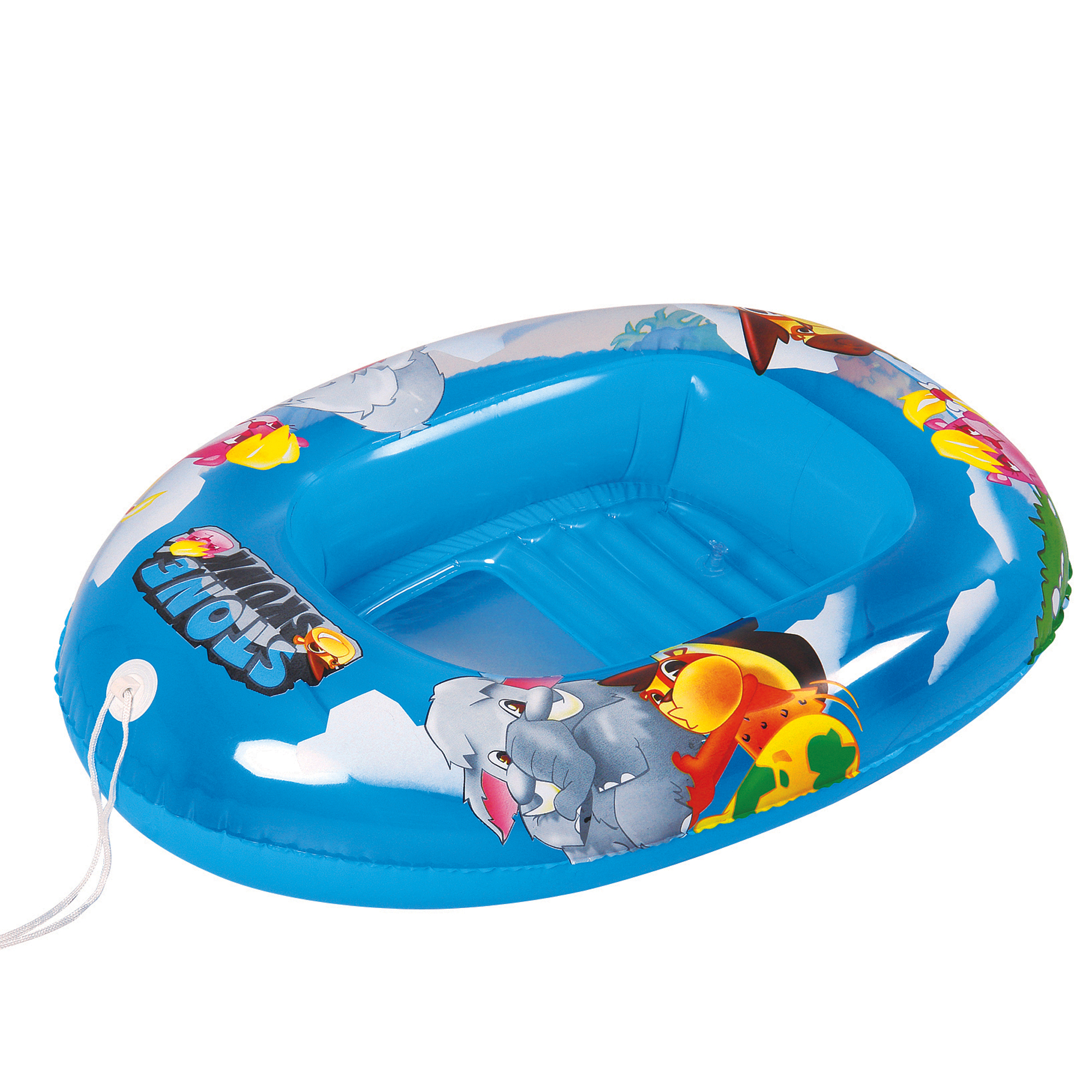 Pool Central 39" Blue Stone Skunk Children's Boat Pool Float - Walmart.com