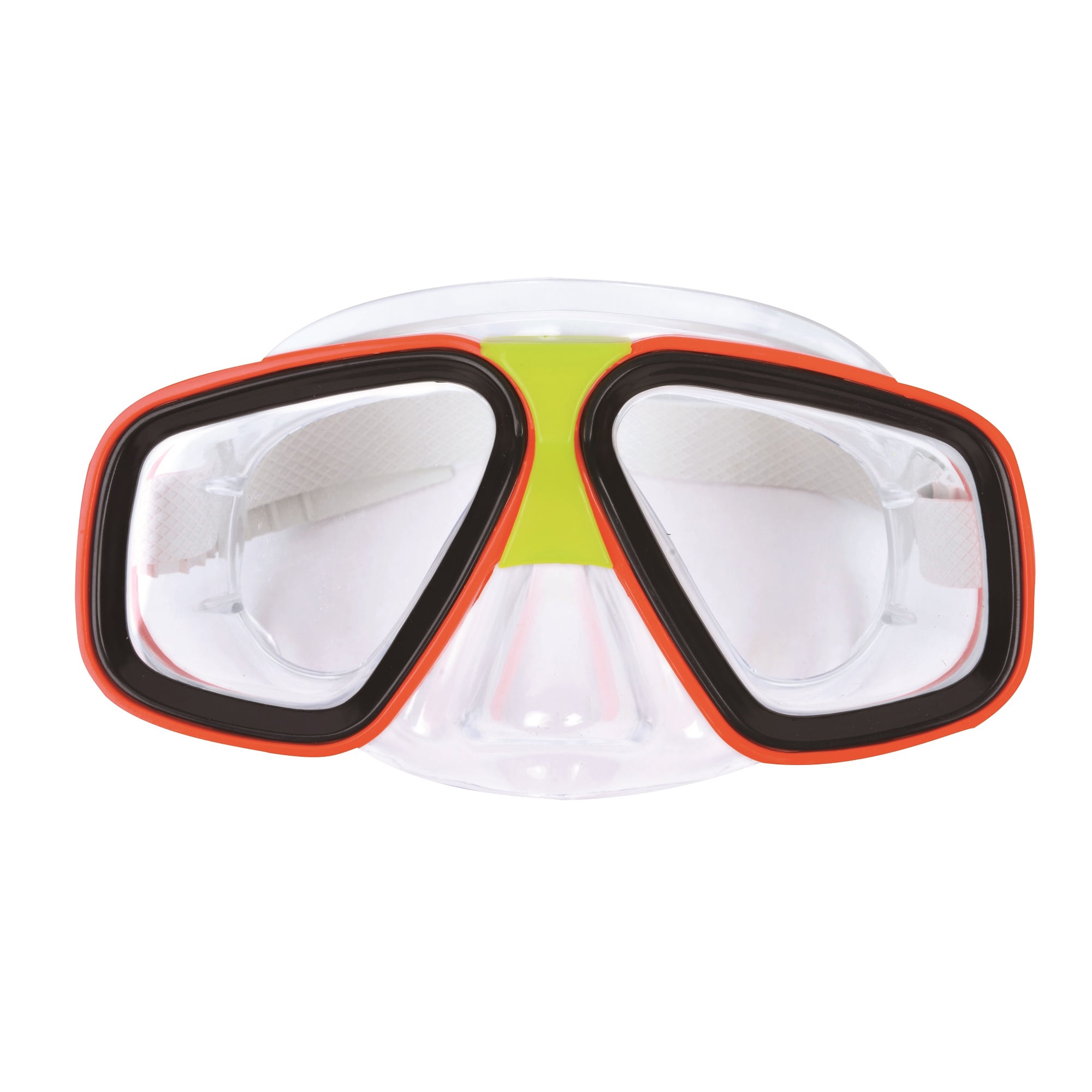 Pool Central 6.25" Red and Yellow Zray Recreational Swim Mask for ...