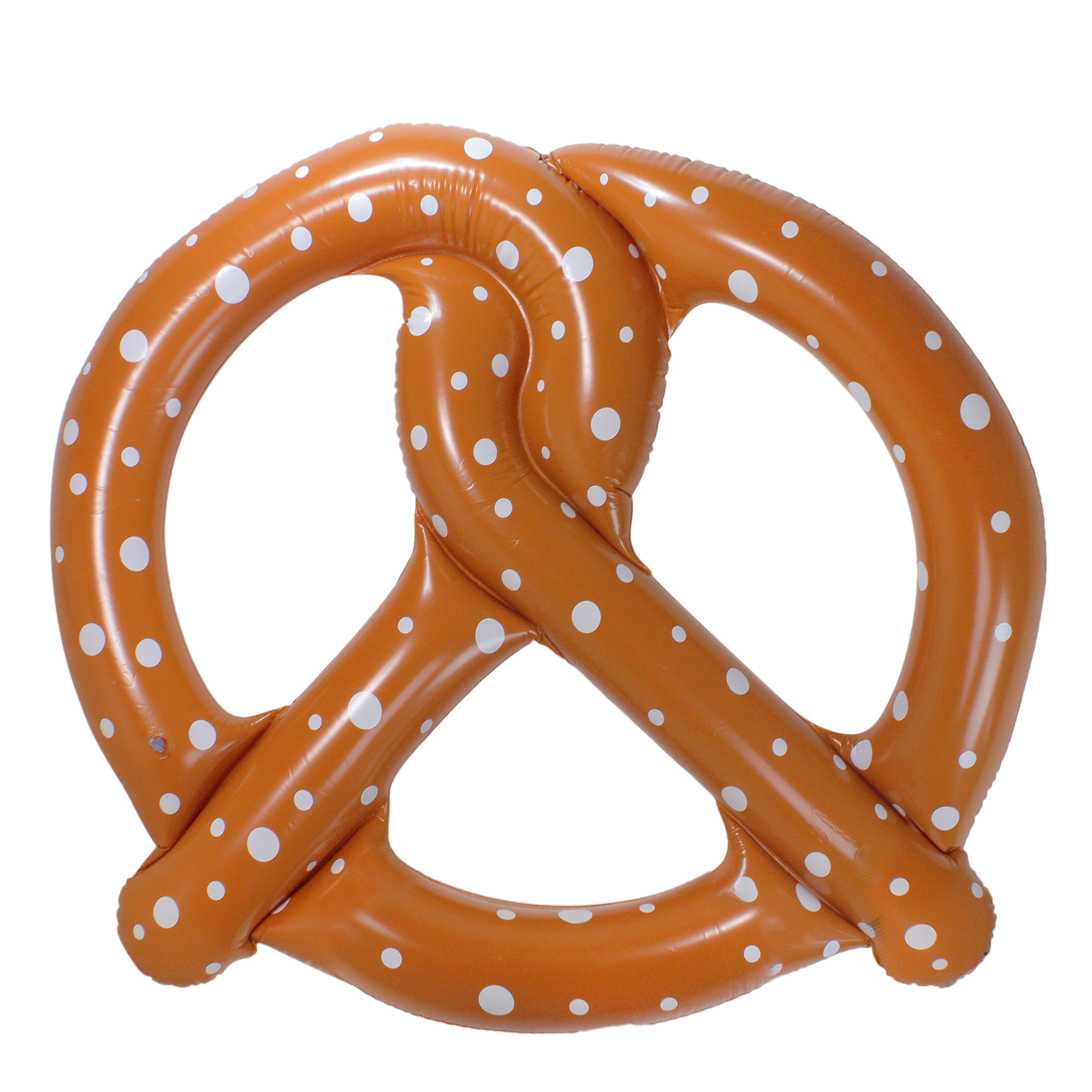 Pool Central 6' Inflatable Brown Giant Pretzel Pool Ring Float - Walmart.com