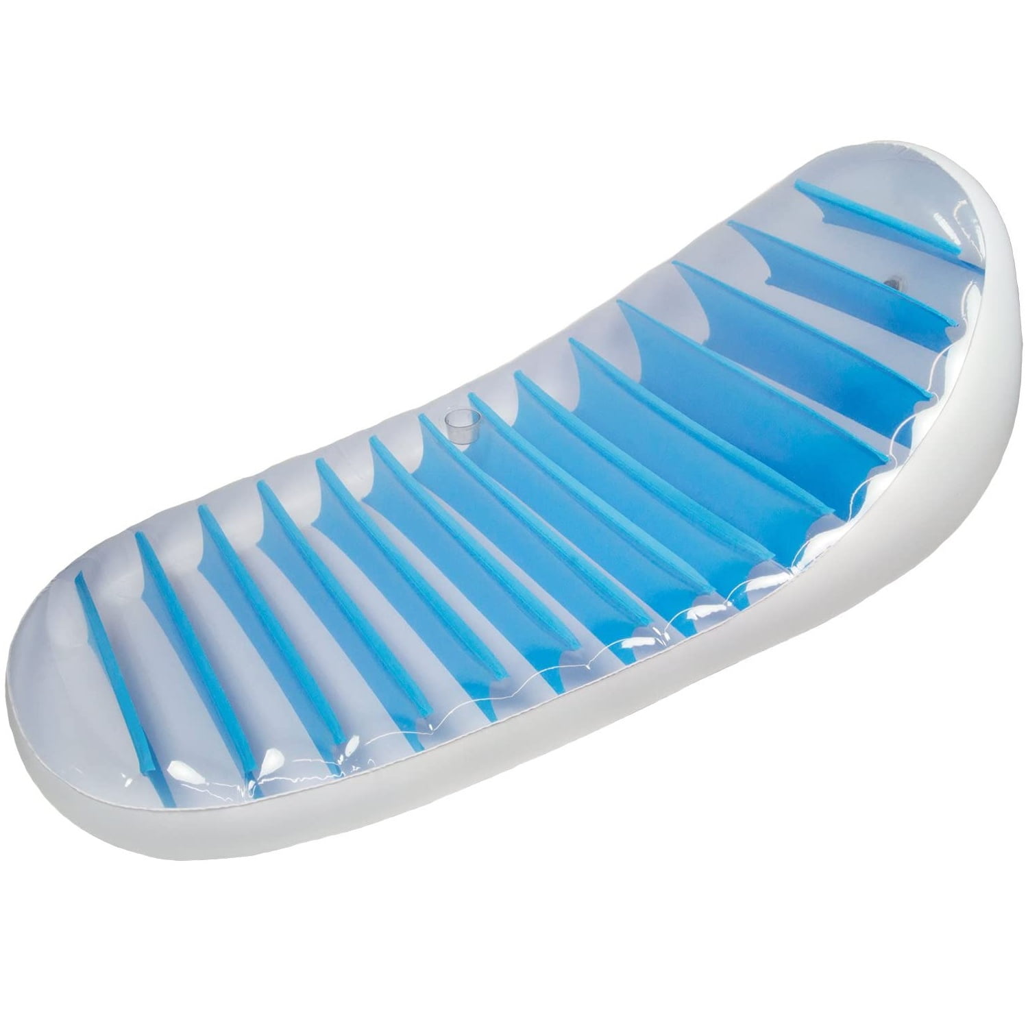 Pool Central 86" Contoured Inflatable Swimming Pool Mattress Float ...