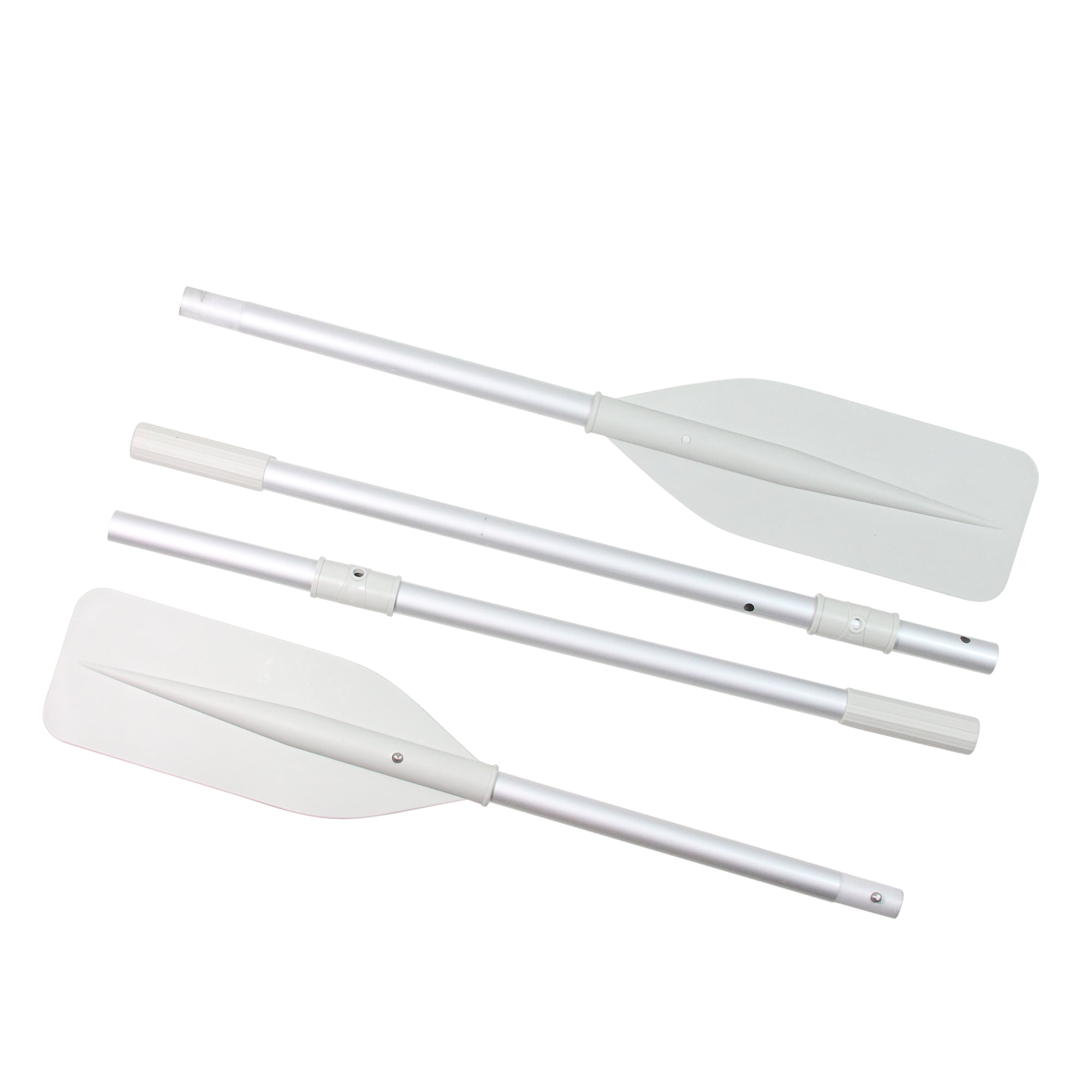 Pool Central Aluminum 64.5” Kayak Boat Rowing Oars 2ct - White/Silver ...