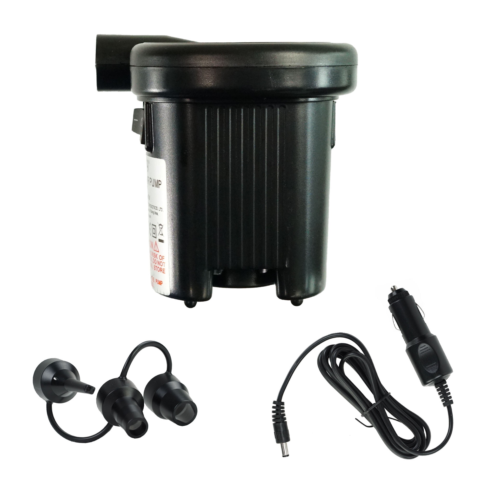Pool Central Battery Operated Indoor/Outdoor Air Pump for Large Volume ...