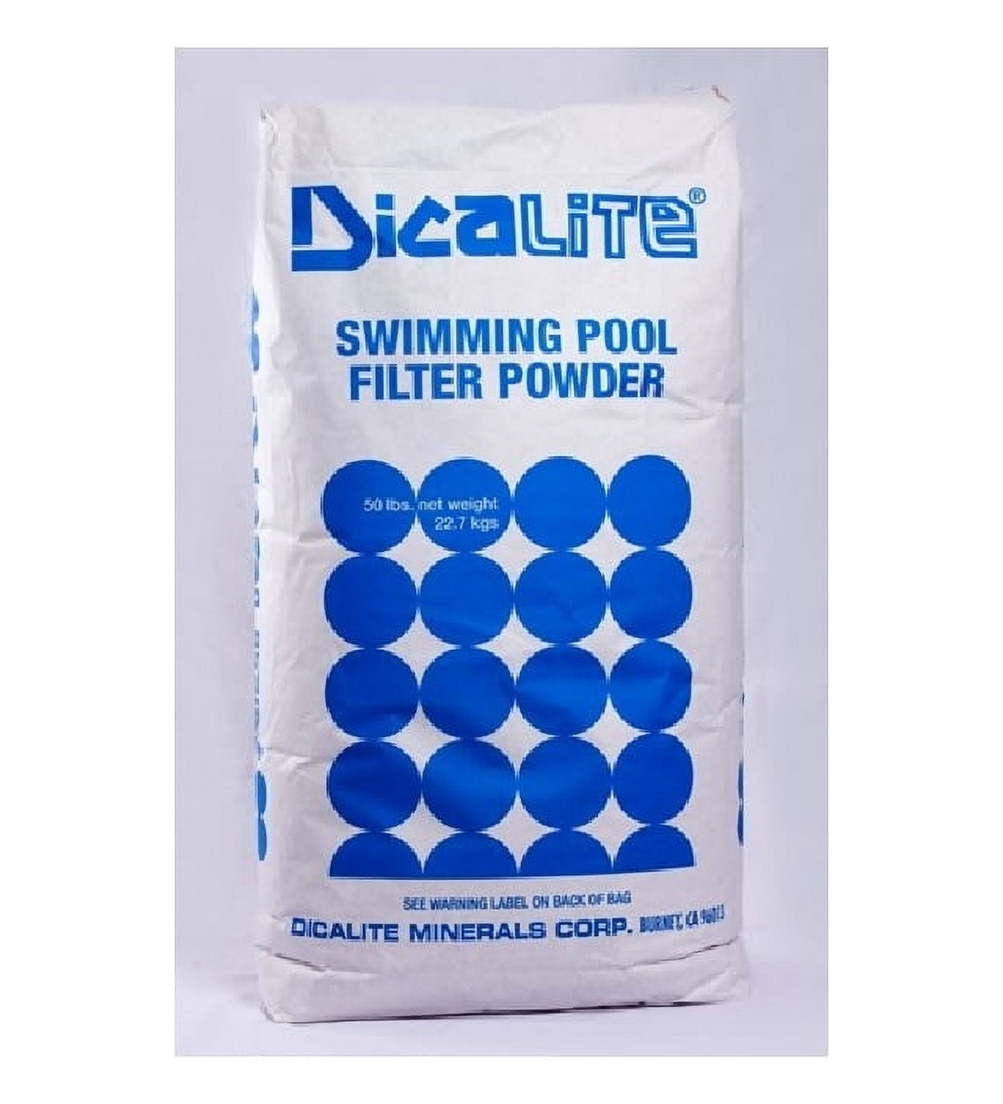 Pool Central DicaLite Swimming Pool and Spa Filter Powder - 25lb Bag ...