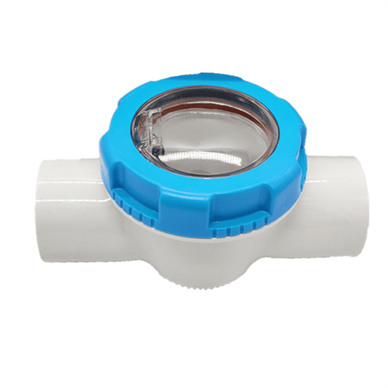 Pool Check Valve 2 Inch Non Return Clear Chamber Check Flapper Valve ...