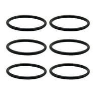 Captain O-Ring Universal Gas Can Spout Gasket Seals, 6 Pack, Synthetic ...