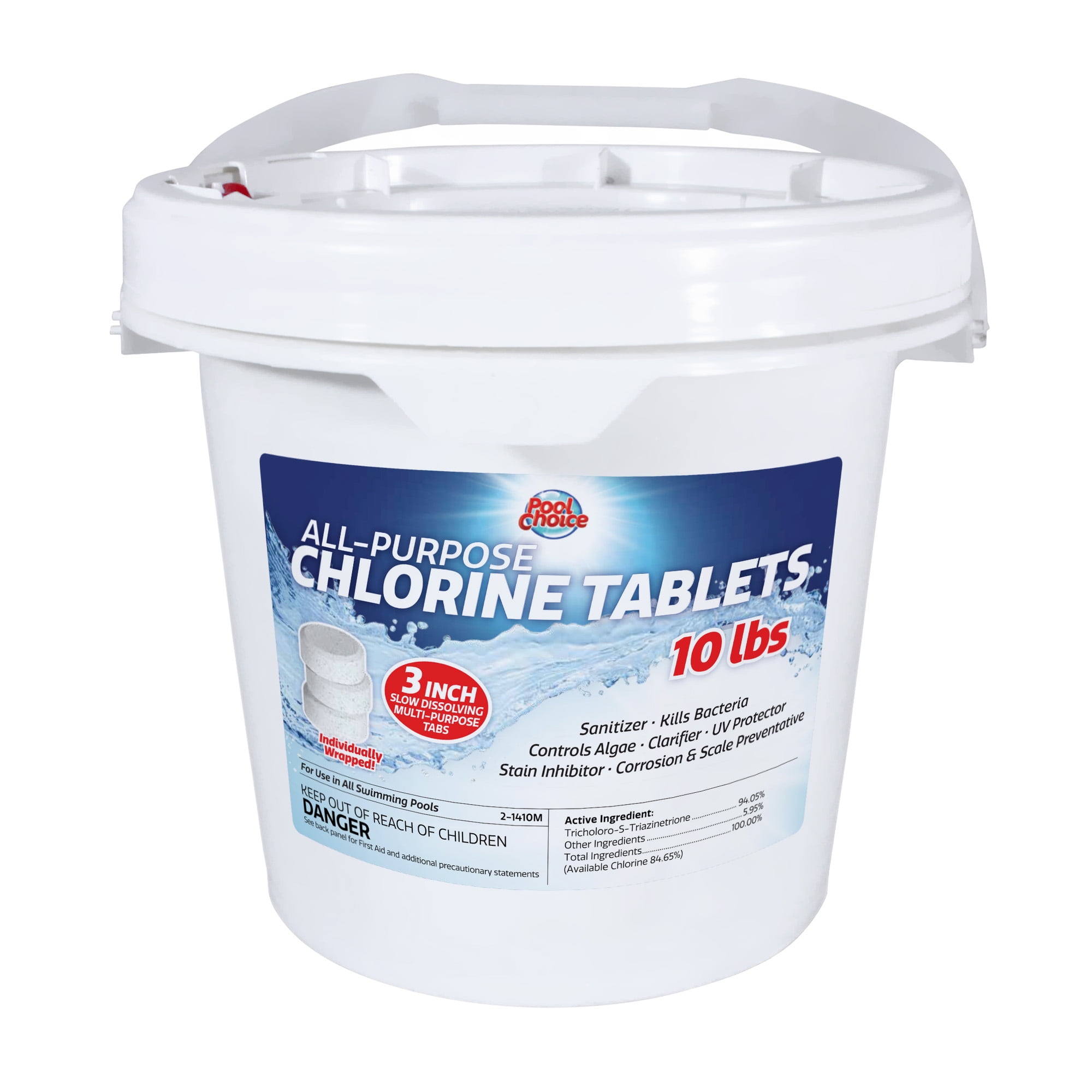 Pool Choice All-Purpose Tabs - 10 Lbs - Walmart.com
