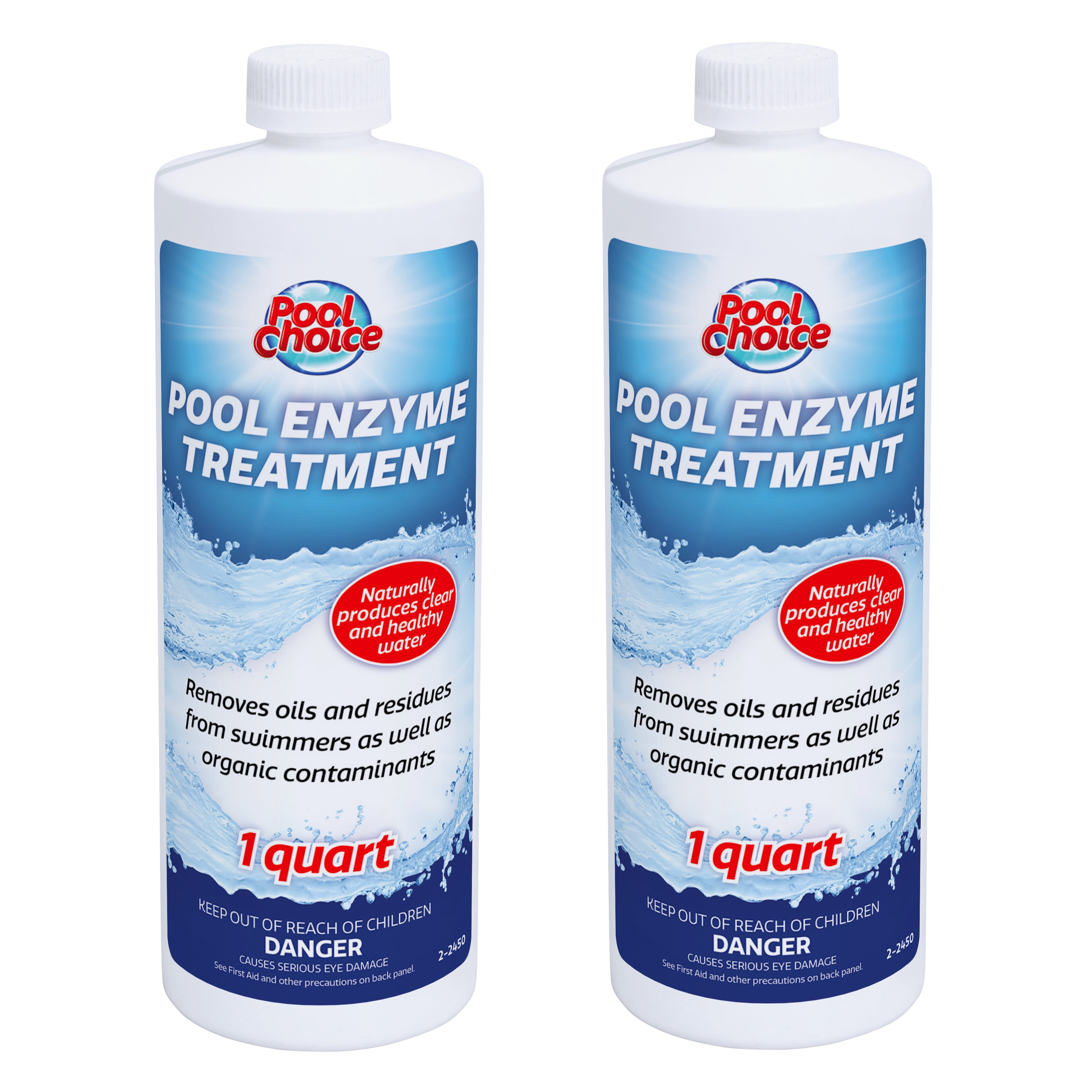 Pool Choice Pool Enzyme Treatment - 2 Quarts - Walmart.com