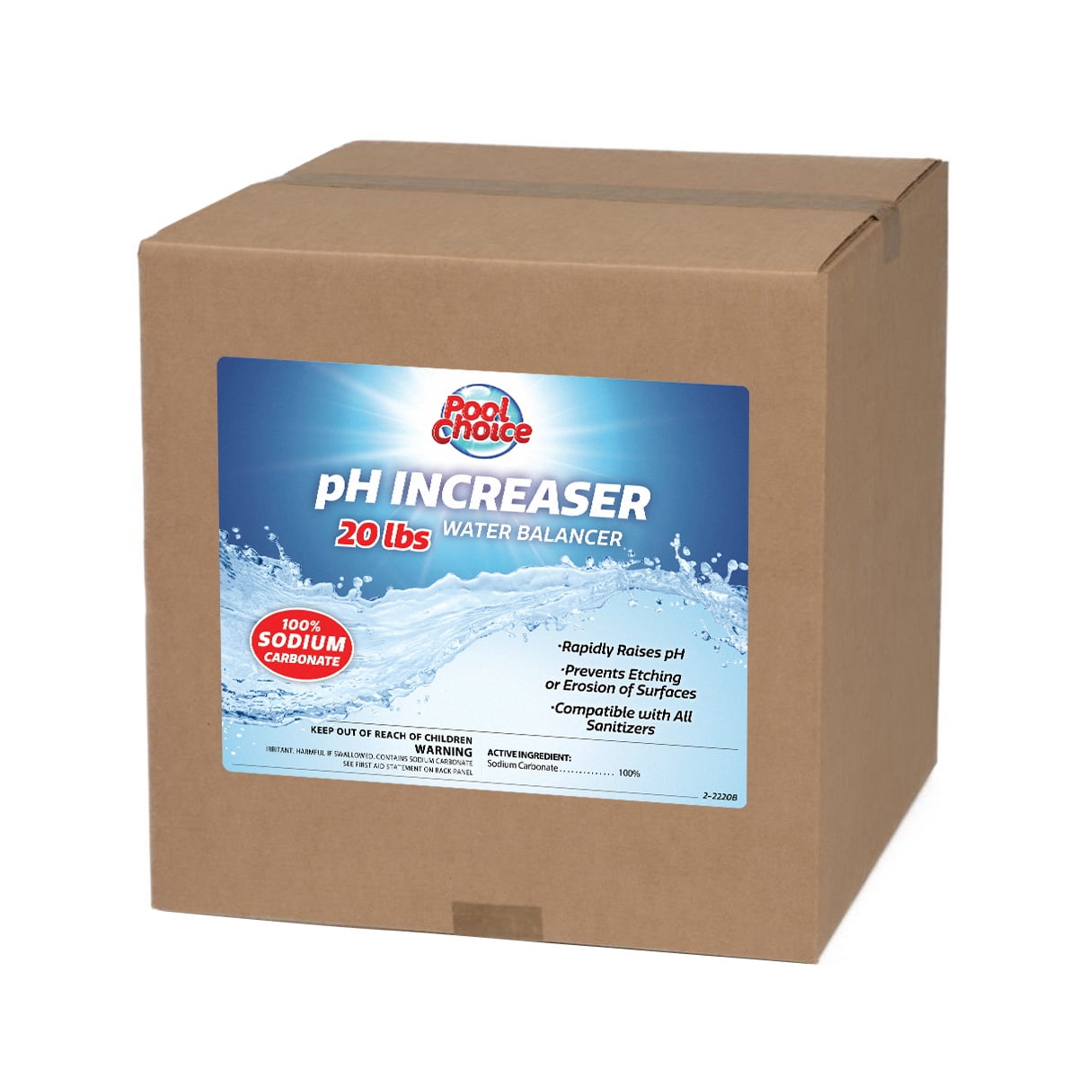 Pool Choice pH Increaser - 20 Lbs - Walmart.com