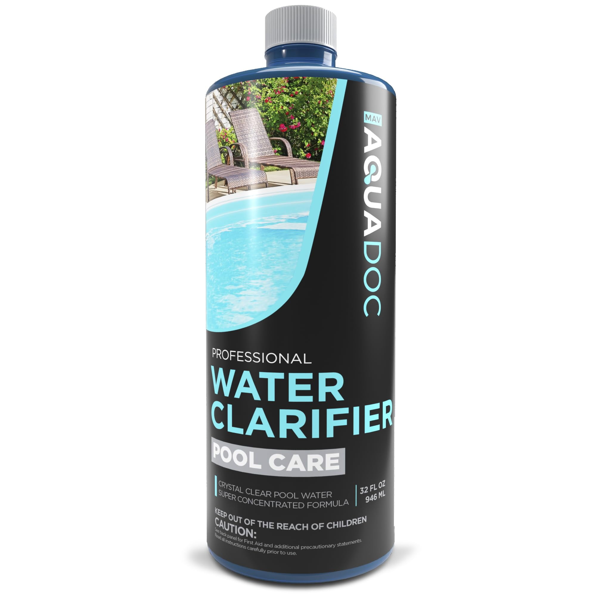 Pool Clarifier Liquid for VTF5 Fast Acting Cloudy Water Treatment ...