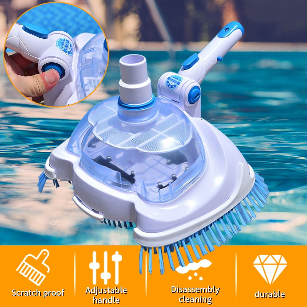 Pool Cleaner Head Flexible Swimming Pool Vacuum Suction in-ground ...