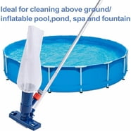 Queen.Y Pool Vacuum Jet Kit: Underwater Cleaner with Skimmer Net for ...