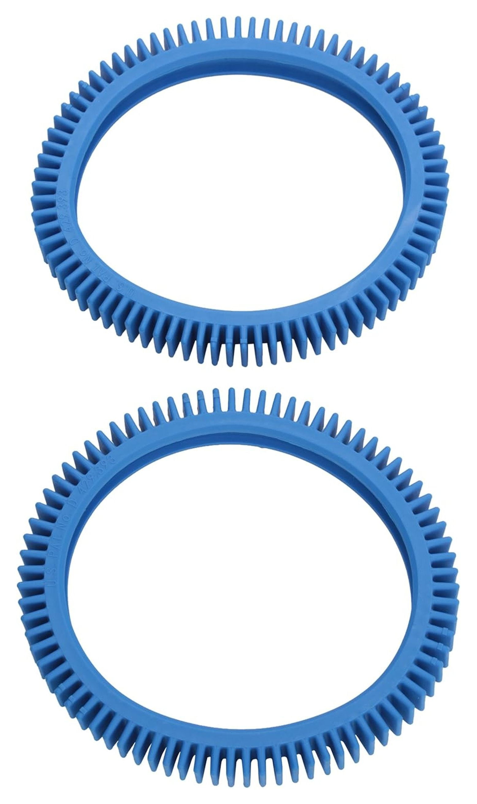 Pool Cleaner Tires - 2-Pack Blue Replacement Back Tires for Pool ...