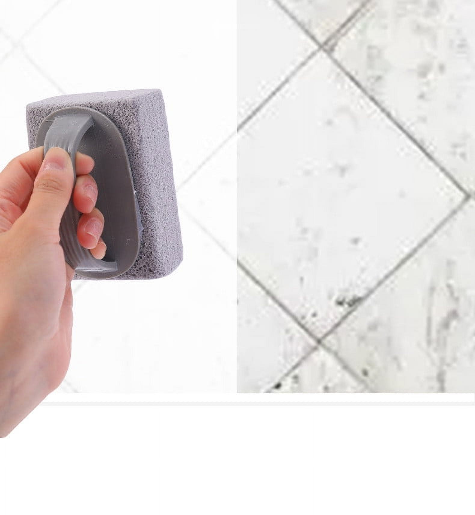 Pool Cleaning Tiles, Stone Tile Cleaner, Handle Included, Flat Surface ...