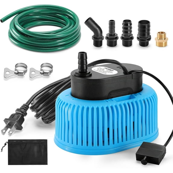 Pool Cover Pump Automatic On Off, 850 GPH Pumps Above Ground With 5 ...