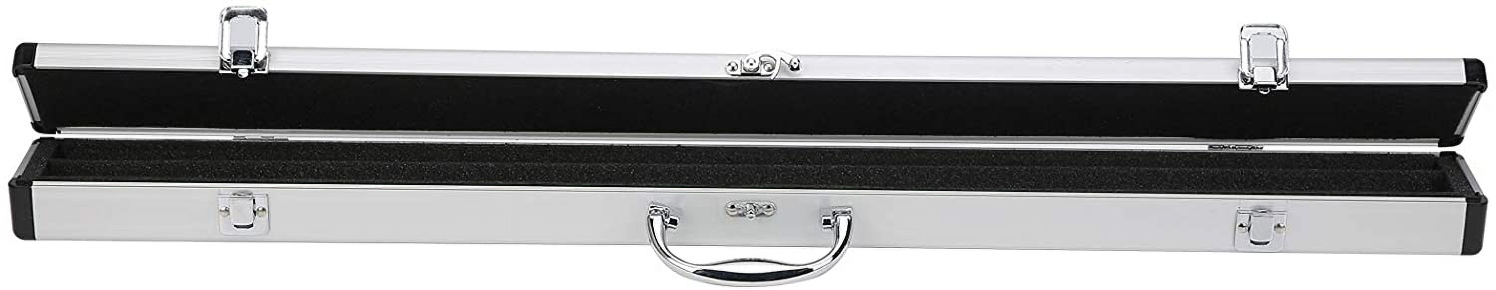 Pool Cue Box, 1/2 Aluminium Billiard Pool Cue Stick Hard Box 31.9inch ...