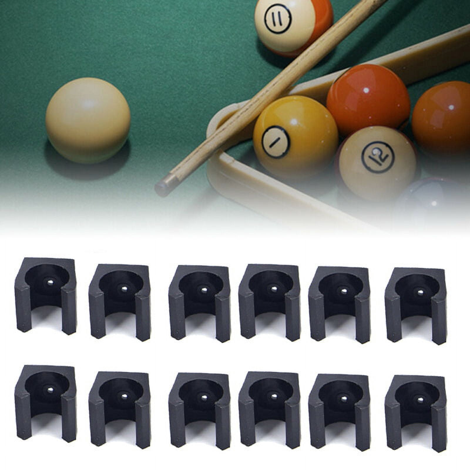 Pool Cue Carrier, Billiard Pool Holder,12pcs Plastic Billiards Pool ...