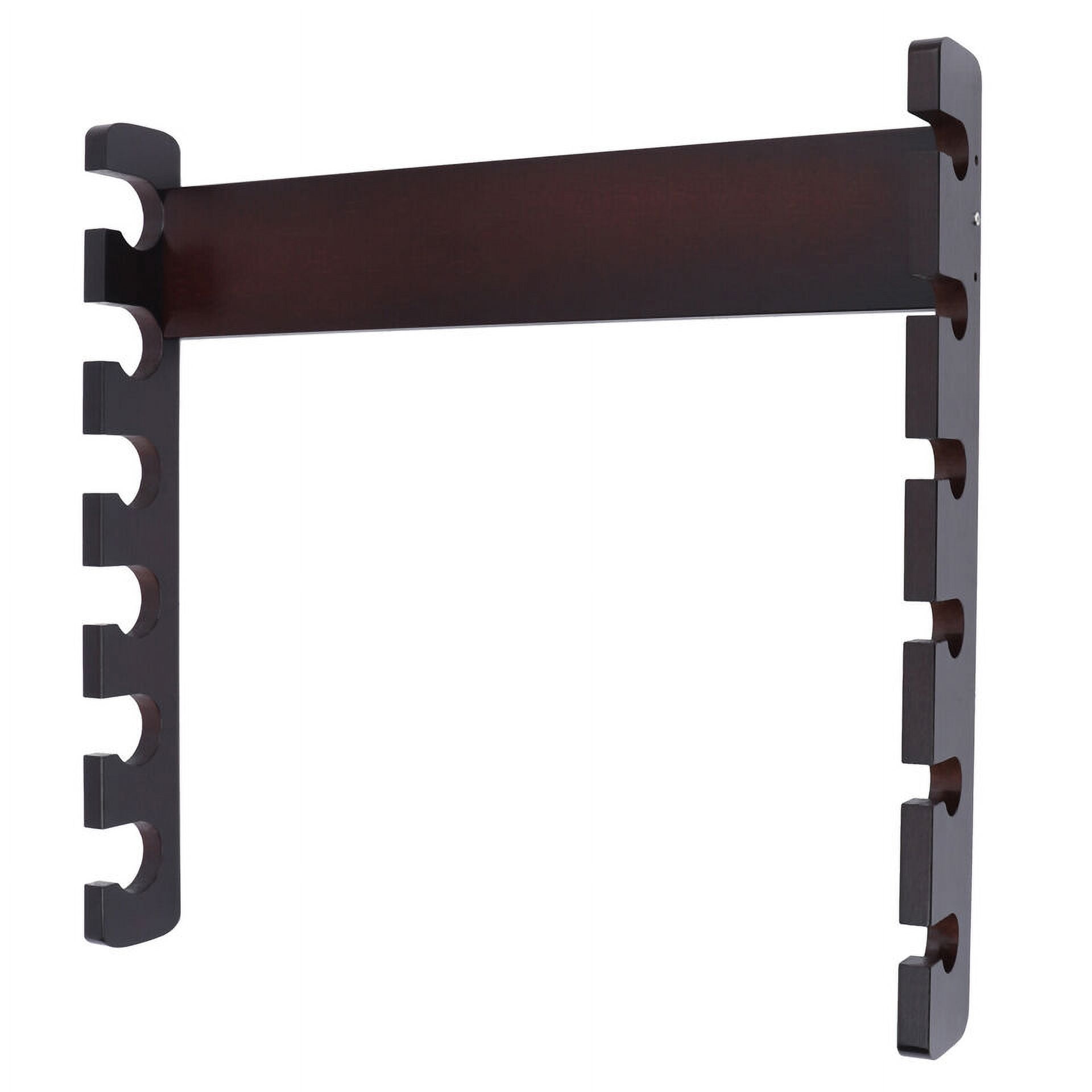 Pool Cue Rack Wall Mounted, Horizontal Storage, Billiard Cue Holder 6 ...