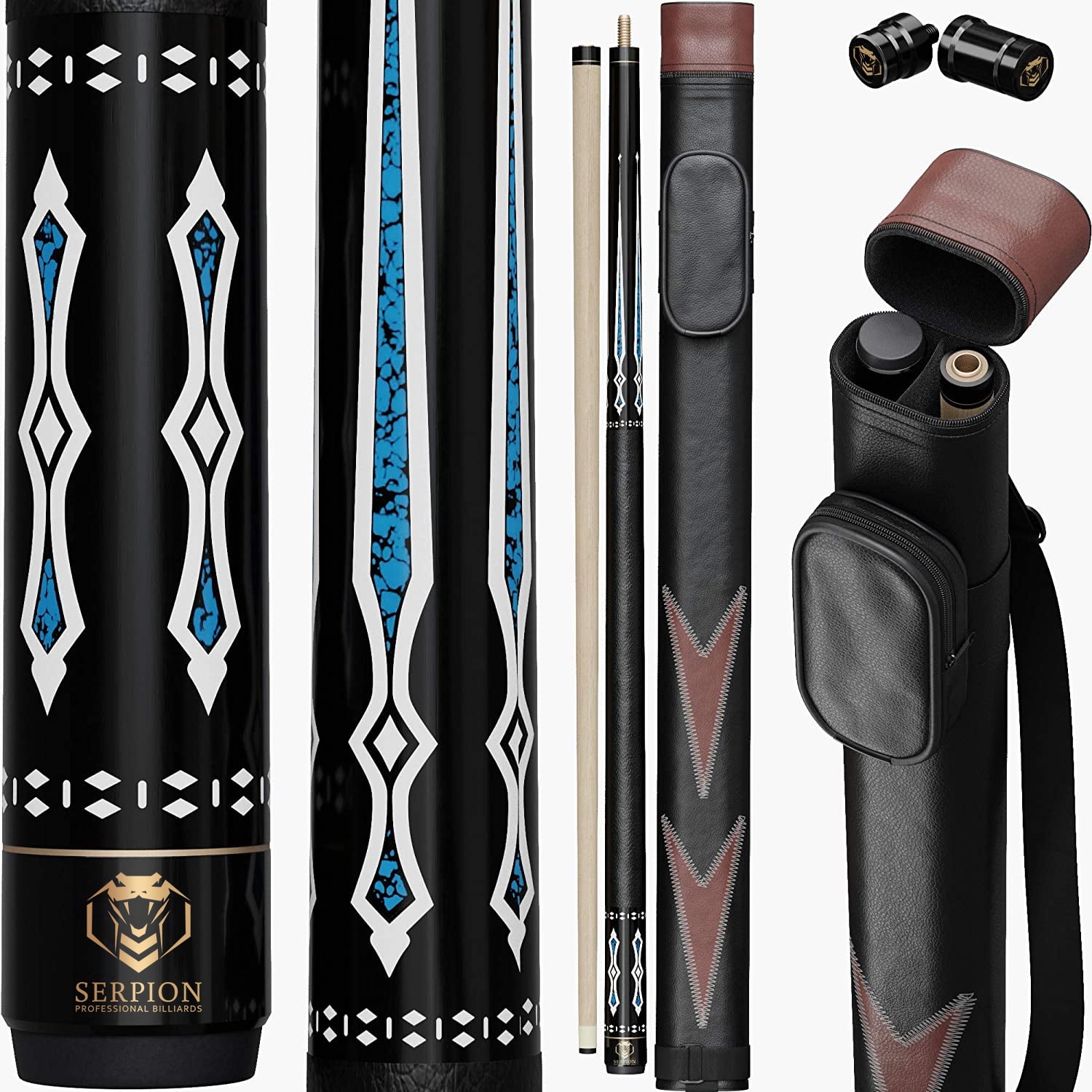 Pool Cue Stick 100% Canadian Maple Wood. Professional Billiard Pool Cue ...