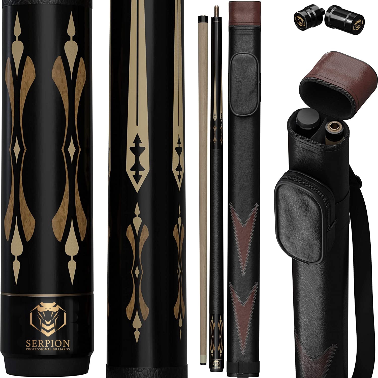 Pool Cue Stick 100% Canadian Maple Wood. Professional Billiard Pool Cue ...
