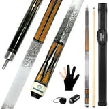 Pool Cue Stick 58" Billiard Cue Sticks with bag 3D Printed Grip ...