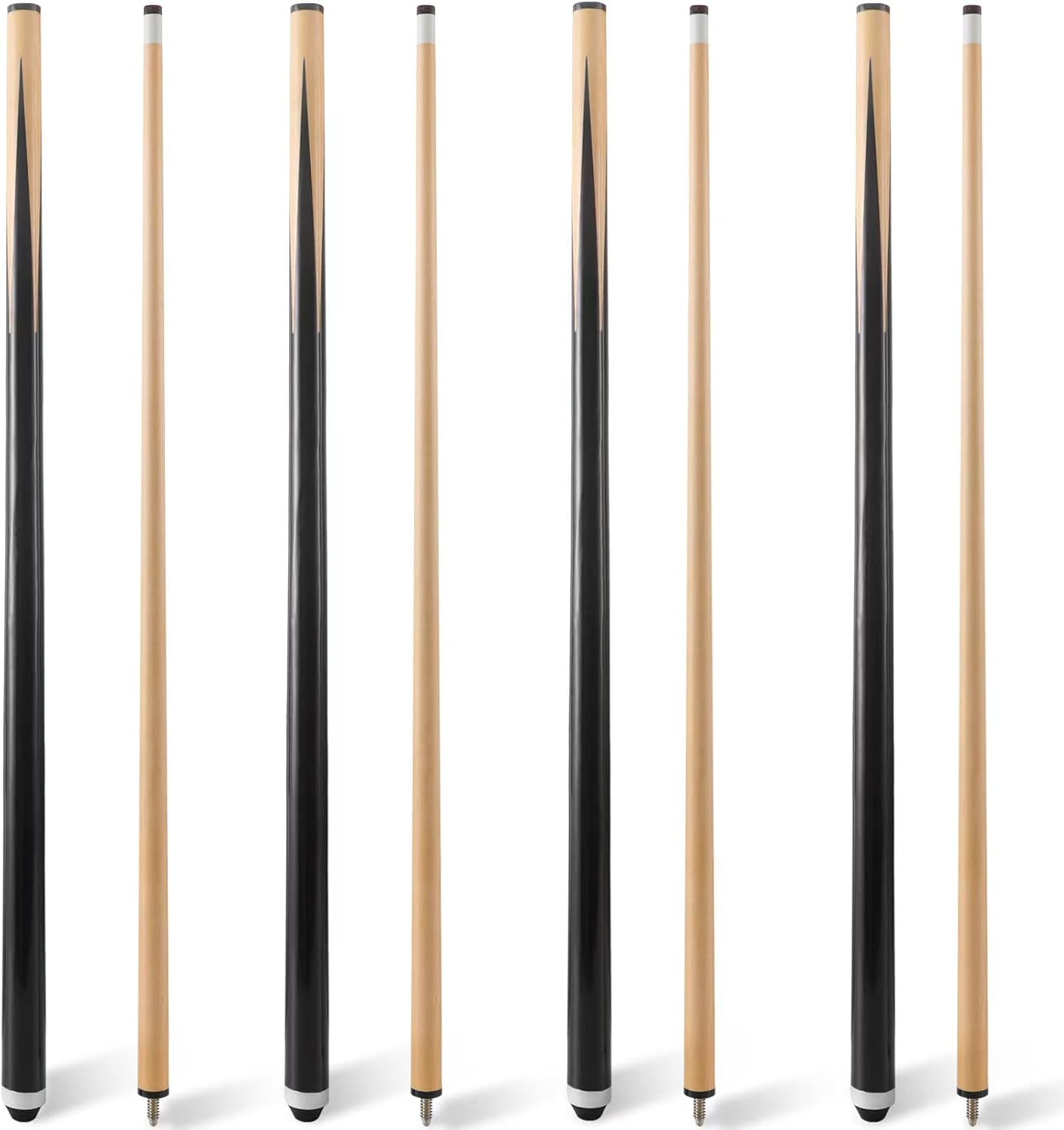 Pool Cue Stick,Hardwood 36inch/42inch/48inch/57inch Billiard Cue Sticks ...