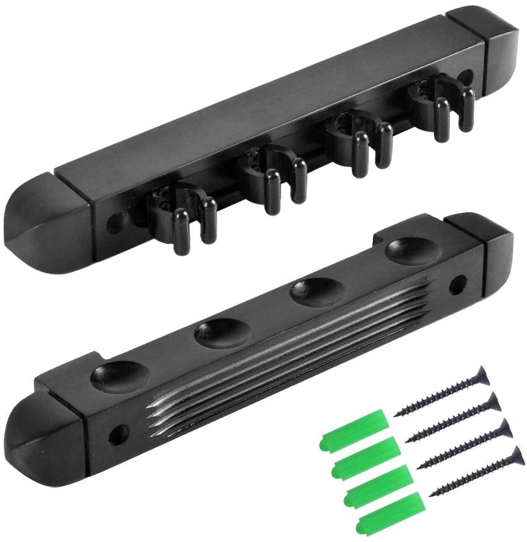 Pool Cue Wall Mounted Rack Billiard Cue Stick Wall Rack - Walmart.com