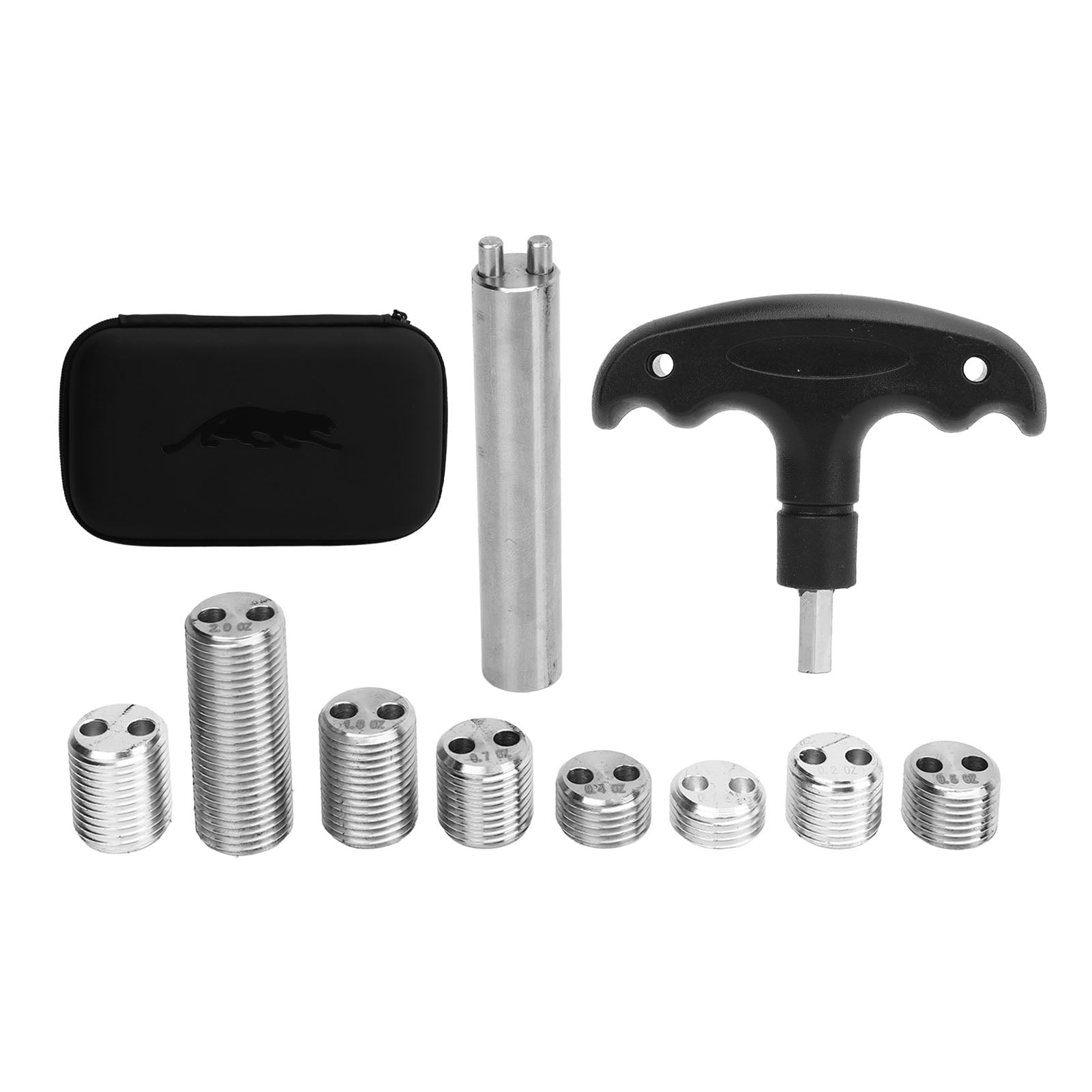 Pool Cue Weight Bolts Kit Adjustable Weight Billiard Screw Tool SUS and ...
