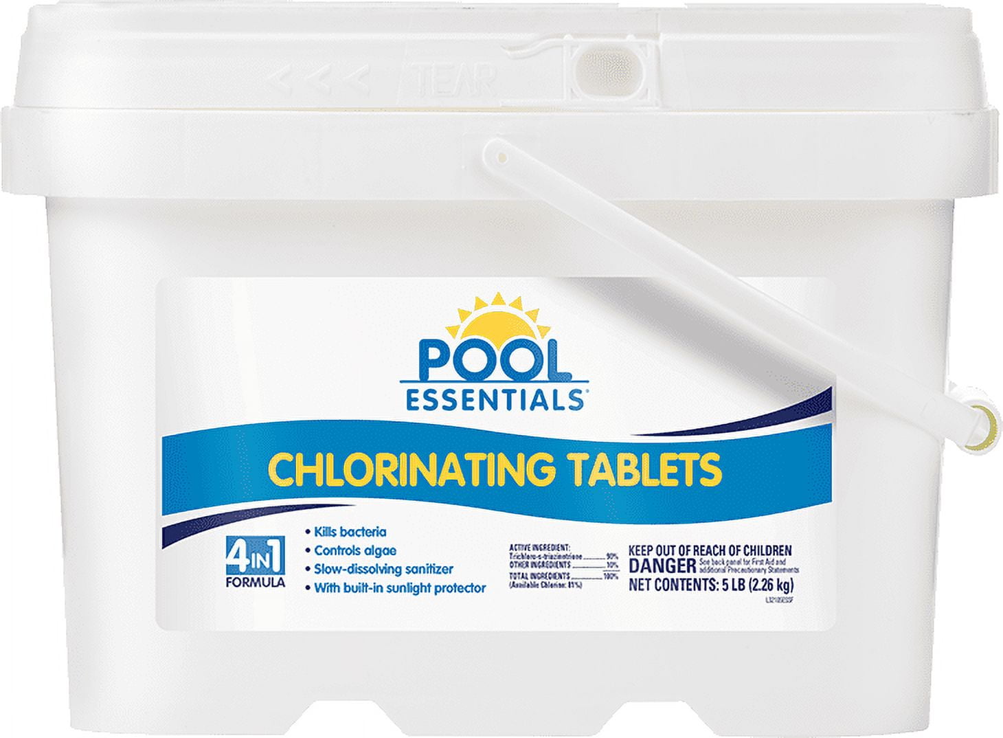 Pool Essentials 3" Chlorinating Tablets, 5 lbs - Walmart.com