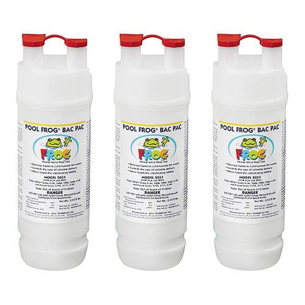 FROG Pool Bac Pac 3-Pack, Precise Chlorine Dispensing with Minerals ...
