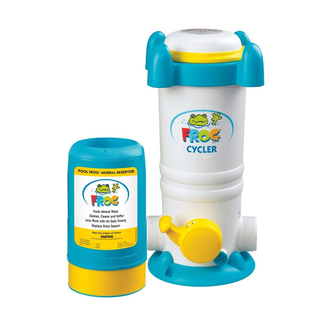 Pool FROG Model 6100 Cycler and Pool Model 6100 Mineral Reservoir, All-in-One Sanitizing System ...