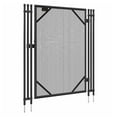 Pool Fence Gate 4x2.5 FT Removable - Inground Pool Safety Gate for Kids ...