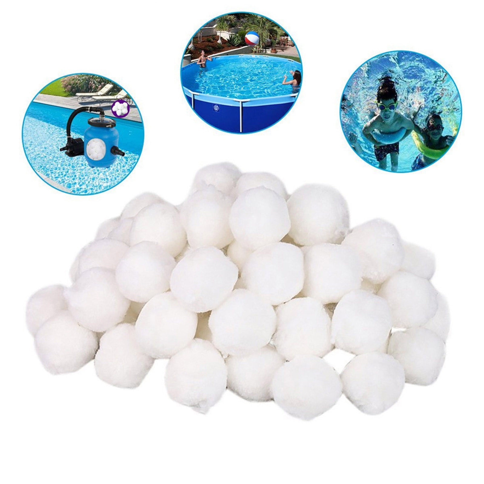 Pool Filter Ball for Sand Filter Pump for Above Ground Pool,Reusable ...