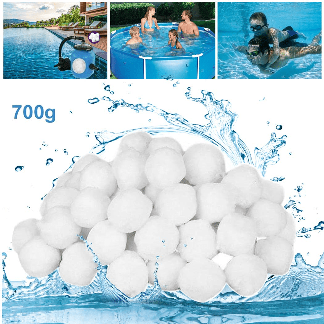 Pool Filter Balls, Eco-Friendly Fiber Filter Media for Swimming Pool ...